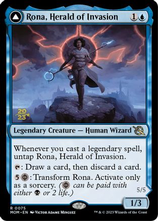 Rona, Herald of Invasion - Prerelease Cards - Magic: The Gathering