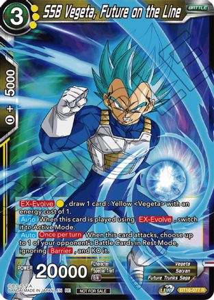 SSB Vegeta, Future on the Line (Championship Selection Pack 2023 Vol.1 ...