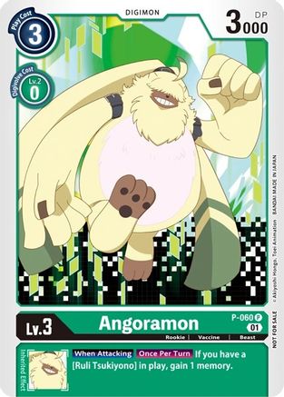 Angoramon - Revision Pack Cards - Digimon Card Game