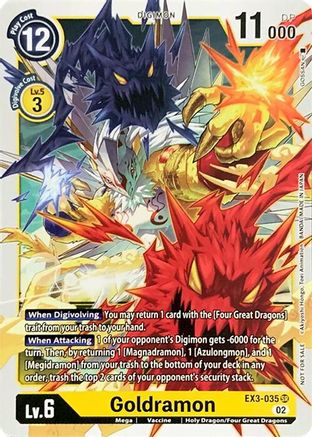 Goldramon - Revision Pack Cards - Digimon Card Game