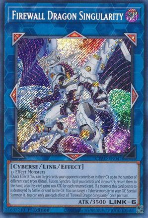 Firewall Dragon Singularity - Cyberstorm Access - YuGiOh