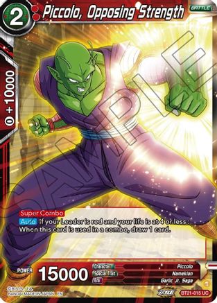 Piccolo, Opposing Strength - Wild Resurgence - Dragon Ball Super CCG