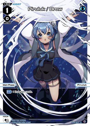 Piruluk / Draw (Parallel Foil) - Spread Diva - WIXOSS