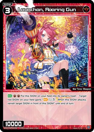 Launchan, Roaring Gun - Spread Diva - WIXOSS