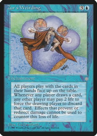 Zur's Weirding - Ice Age - Magic: The Gathering
