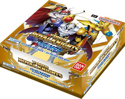 Versus Royal Knight Booster Box - Versus Royal Knights - Digimon Card Game