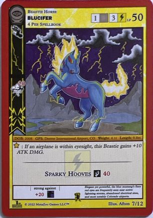 Blucifer - Seance: First Edition Release Event Deck - MetaZoo