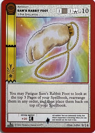 Sam's Rabbit Foot - Seance: First Edition Release Event Deck - MetaZoo