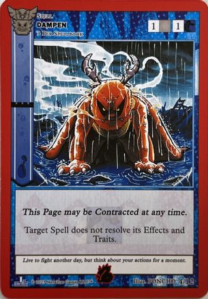 Dampen - Native: First Edition Release Event Deck - MetaZoo