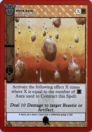 Rock Rain - Native: First Edition Release Event Deck - MetaZoo