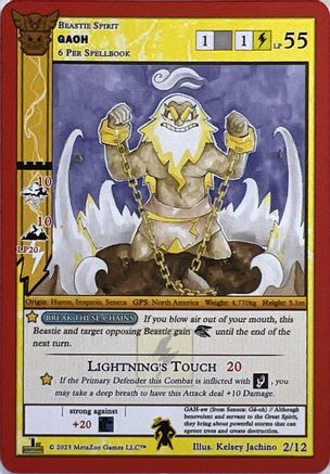 Gaoh - Native: First Edition Release Event Deck - MetaZoo