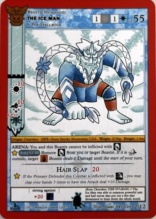 The Ice Man - Native: First Edition Release Event Deck - MetaZoo