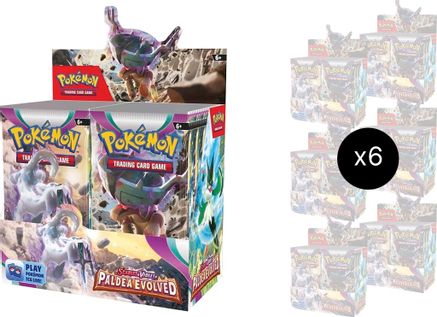 Paldea Evolved Booster Box Case - SV02: Paldea Evolved - Pokemon