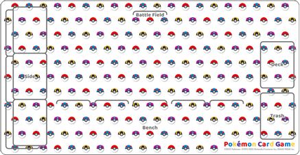 Pokemon TCG: Pokemon Center Japan Exclusive Monster Ball Design Playmat ...
