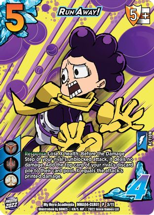 Run Away! (Class Reunion Limited Edition Collector's Pack) - UniVersus ...