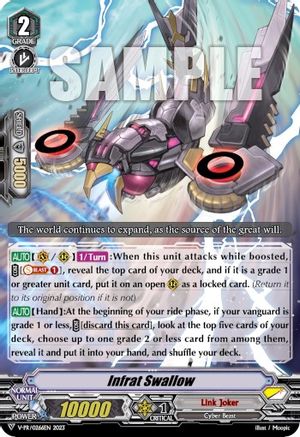 Infrat Swallow - V Promo Cards - Cardfight Vanguard