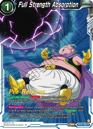 Full Strength Absorption - Wild Resurgence Pre-Release Cards - Dragon ...