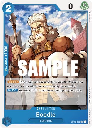 Boodle - Pillars of Strength - One Piece Card Game