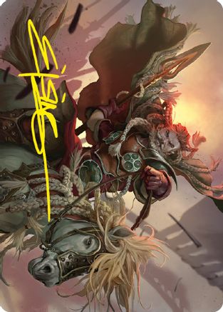 Eomer of the Riddermark Art Card (Gold-Stamped Signature) - Art Series ...