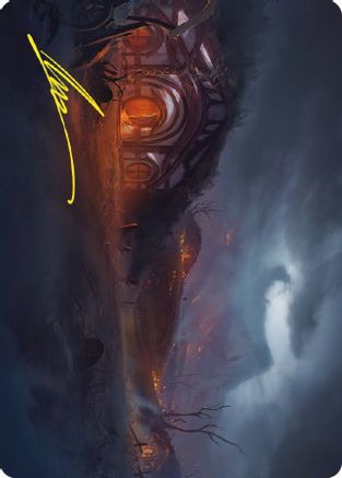 Field of Ruin Art Card (Gold-Stamped Signature) - Art Series: Universes ...