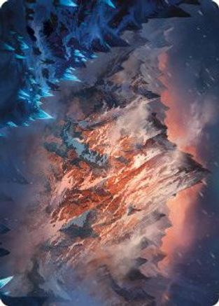 Mountain Art Card - Art Series: Universes Beyond: The Lord of the Rings ...