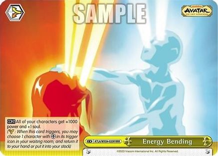 Energy Bending (RRR) - Avatar: The Last Airbender - Weiss Schwarz