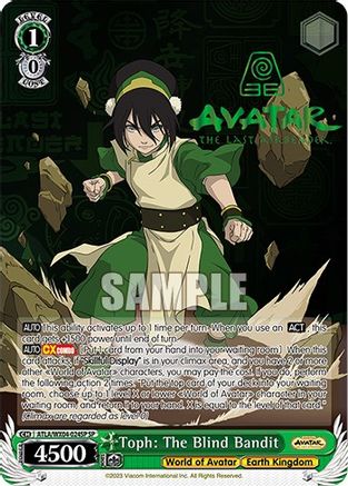 Toph: The Blind Bandit (SP) - Avatar: The Last Airbender - Weiss Schwarz