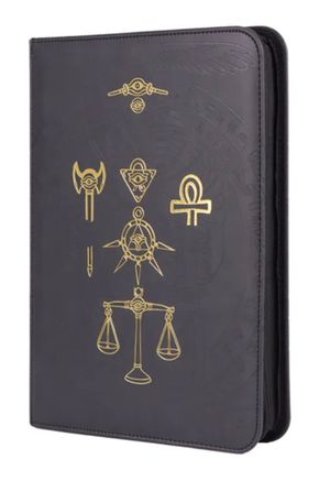 Pharaoh's Tomb Binder - 9 Pocket Card Binder - Imperium Duelist Storage ...