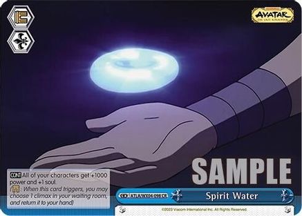 Spirit Water - Avatar: The Last Airbender - Weiss Schwarz