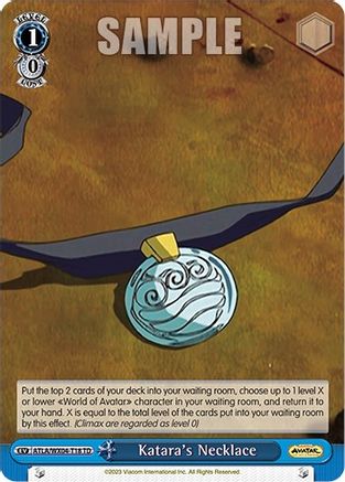 Katara's Necklace - Avatar: The Last Airbender - Weiss Schwarz