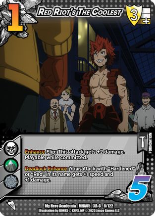 Red Riot's The Coolest (XR) - UniVersus: My Hero Academia: Undaunted ...