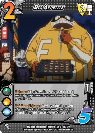 Big Appetite (XR) - UniVersus: My Hero Academia: Undaunted Raid - UniVersus