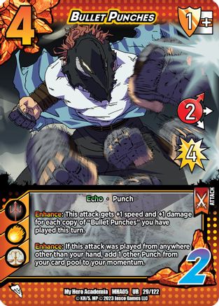 Bullet Punches - UniVersus: My Hero Academia: Undaunted Raid - UniVersus