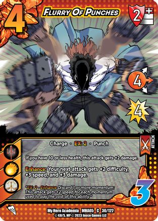 Flurry Of Punches - UniVersus: My Hero Academia: Undaunted Raid - UniVersus