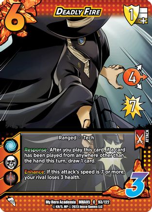 Deadly Fire - UniVersus: My Hero Academia: Undaunted Raid - UniVersus