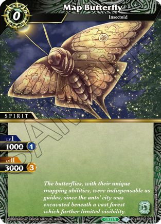 Map Butterfly - False Gods - Battle Spirits Saga