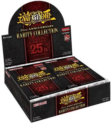 25th Anniversary Rarity Collection Booster Box - 25th Anniversary Rarity Collection - YuGiOh