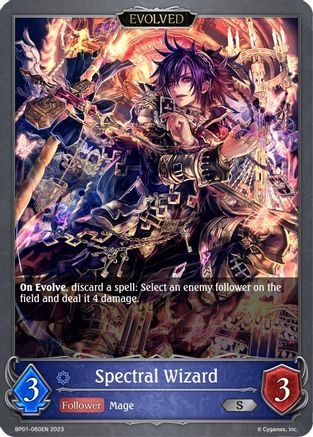 Spectral Wizard (Evolved) - BP01: Advent of Genesis - Shadowverse