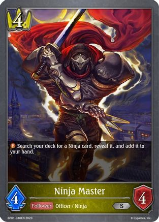 Ninja Master - BP01: Advent of Genesis - Shadowverse