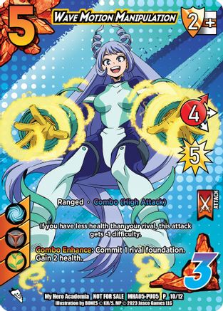 Wave Motion Manipulation (Plus Ultra Pack 5) - UniVersus: My Hero ...