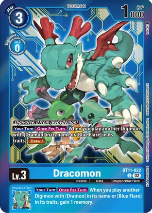 Dracomon (Event Pack 5) - Dimensional Phase - Digimon Card Game
