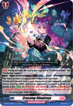 Crossing Illumirays - D-SS05: Festival Booster 2023 - Cardfight Vanguard