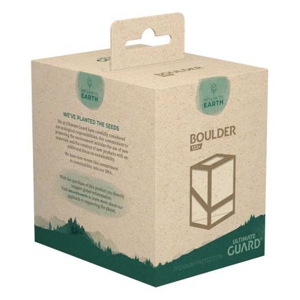 Return to Earth Boulder Deck Case Natural (133+) - Ultimate Guard Deck ...
