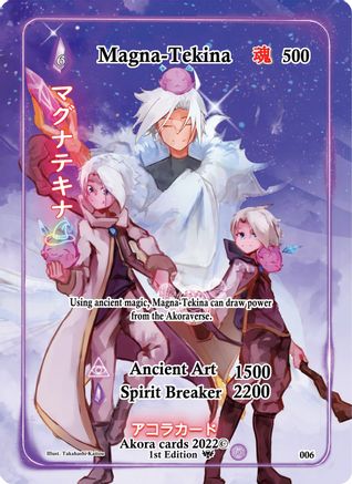 Magna-Tekina (Generational Rare) - Spellbound Wings [1st Edition ...