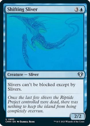 Shifting Sliver - Commander Masters - Magic: The Gathering