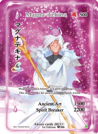 Magna-Tekina (Full Art) - Spellbound Wings [Kickstarter Edition ...