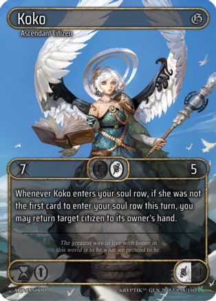 Koko (Box Topper) - Genesis [Kickstarter] - Kryptik TCG