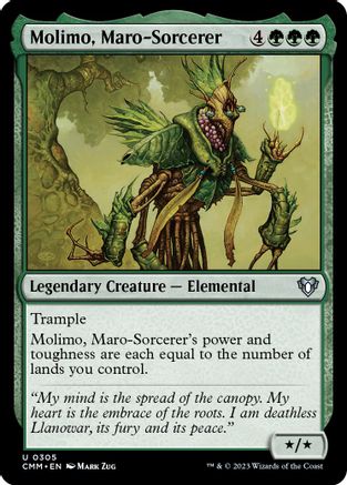 Molimo, Maro-Sorcerer - Commander Masters - Magic: The Gathering