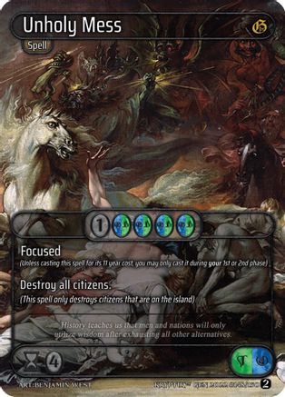 Unholy Mess - Genesis [Wave 2] - Kryptik TCG