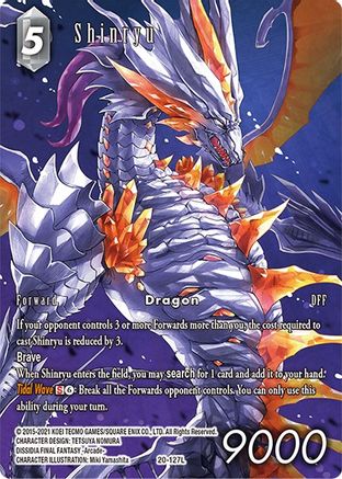 Shinryu (Full Art) - Dawn of Heroes - Final Fantasy TCG